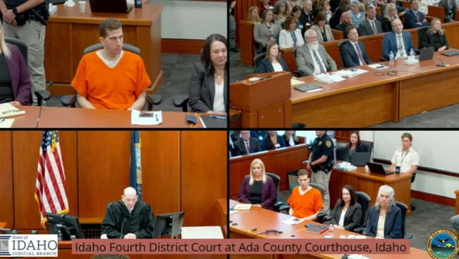 Bryan Kohberger sentencing: Idaho college student killer sentenced to life in prison, declines ...