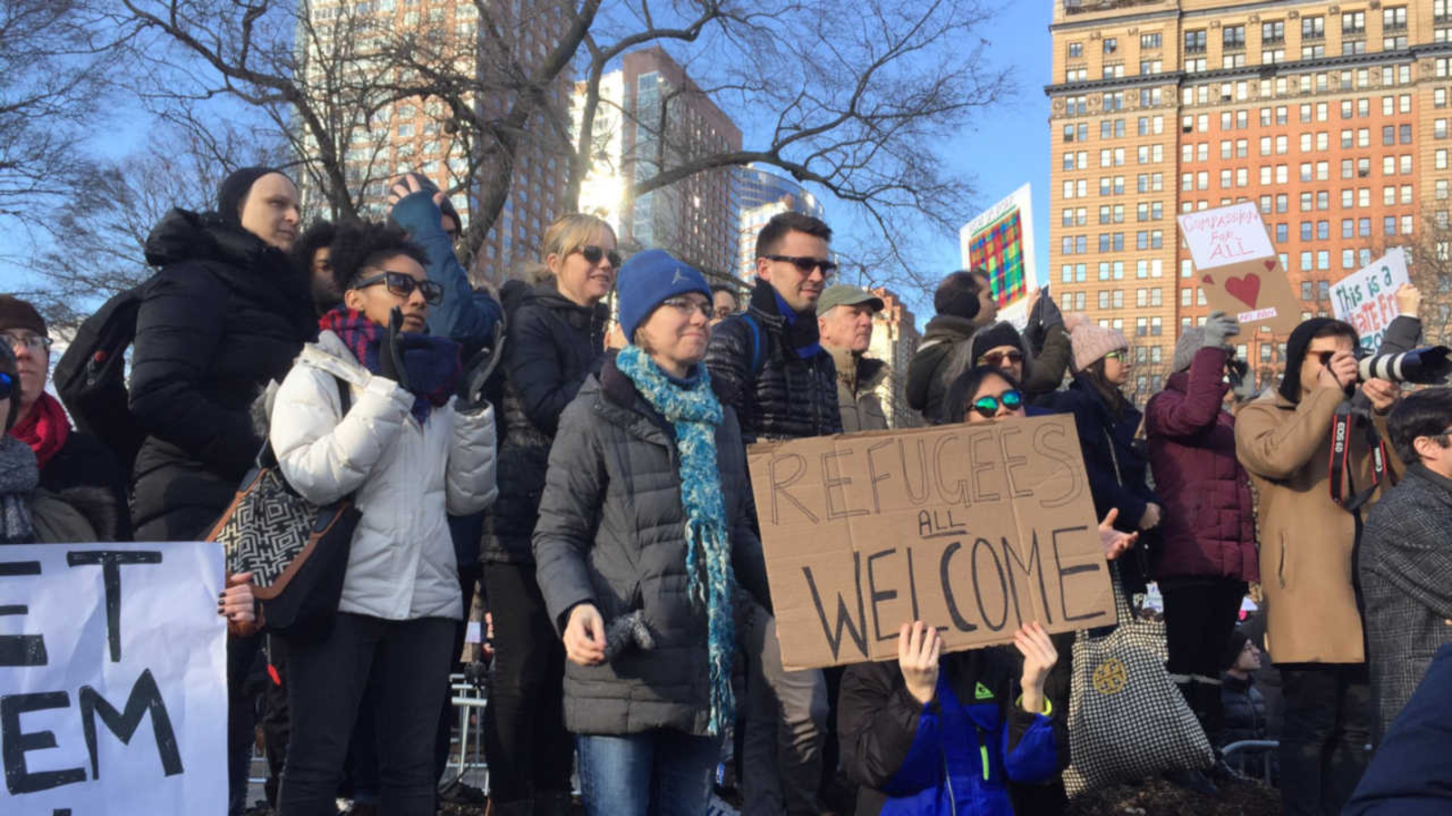 President Trump's executive order sparks firestorm, protests - ABC7 New ...