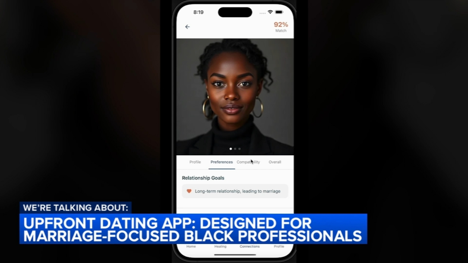 Upfront Dating App - ABC7 Chicago