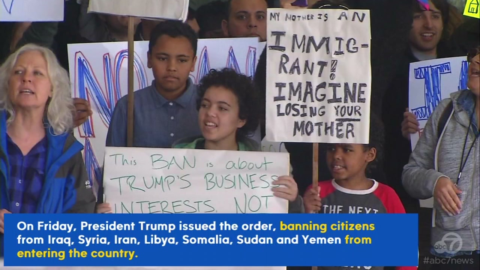 VIDEO: Protests erupt at San Francisco International Airport following ...