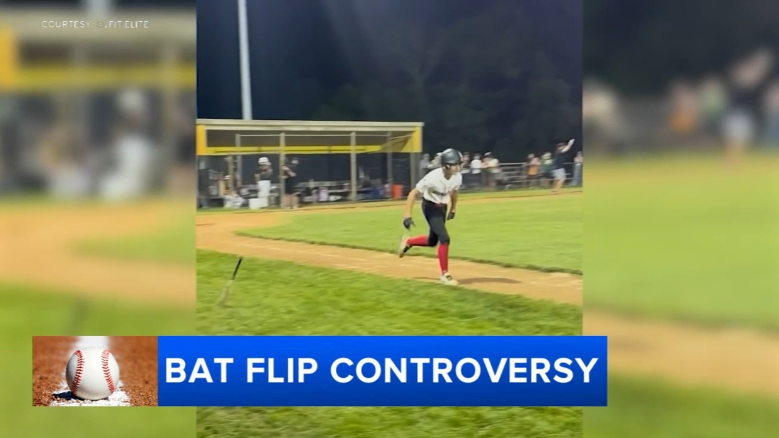 Bat made famous in New Jersey Little Leaguer's celebratory flip is put ...