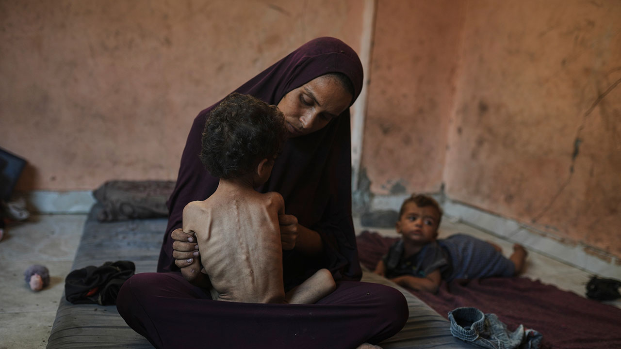 Foreign aid to be airdropped in Gaza as mass starvation looms in Gaza ...