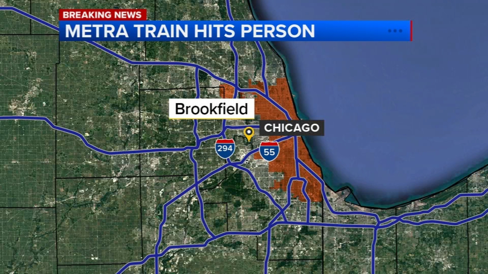 Pedestrian struck, killed by Metra train in Brookfield near Burlington ...