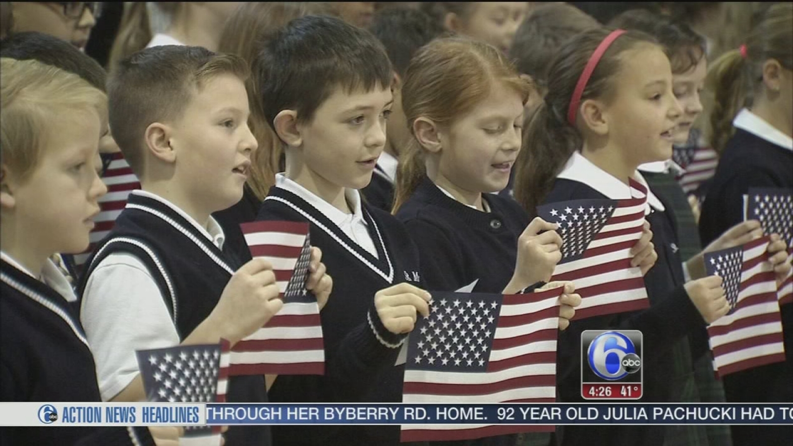 Police and fire appreciation breakfast - 6abc Philadelphia