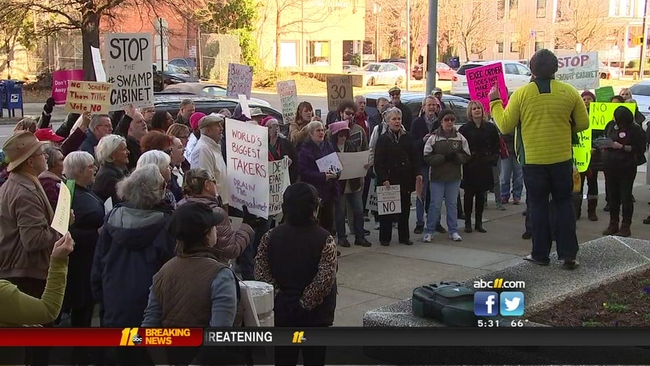 Triangle sees more protests against Trump directives - ABC11 Raleigh-Durham