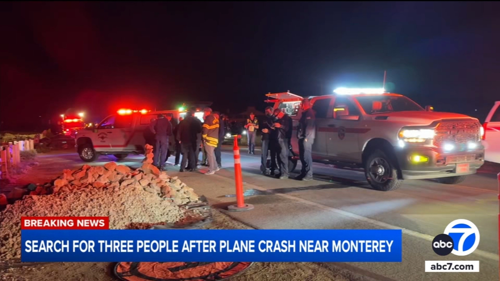 Pacific Grove plane crash: Small plane carrying 3 people crashes off ...
