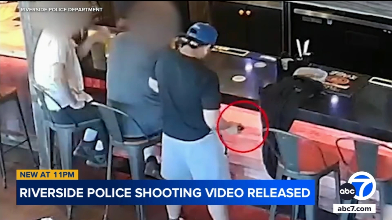 Riverside police shoot bar patron allegedly armed with 2 guns, bodycam ...