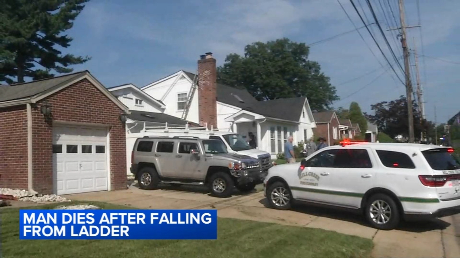 Man dies after falling from ladder while doing work on chimney in ...
