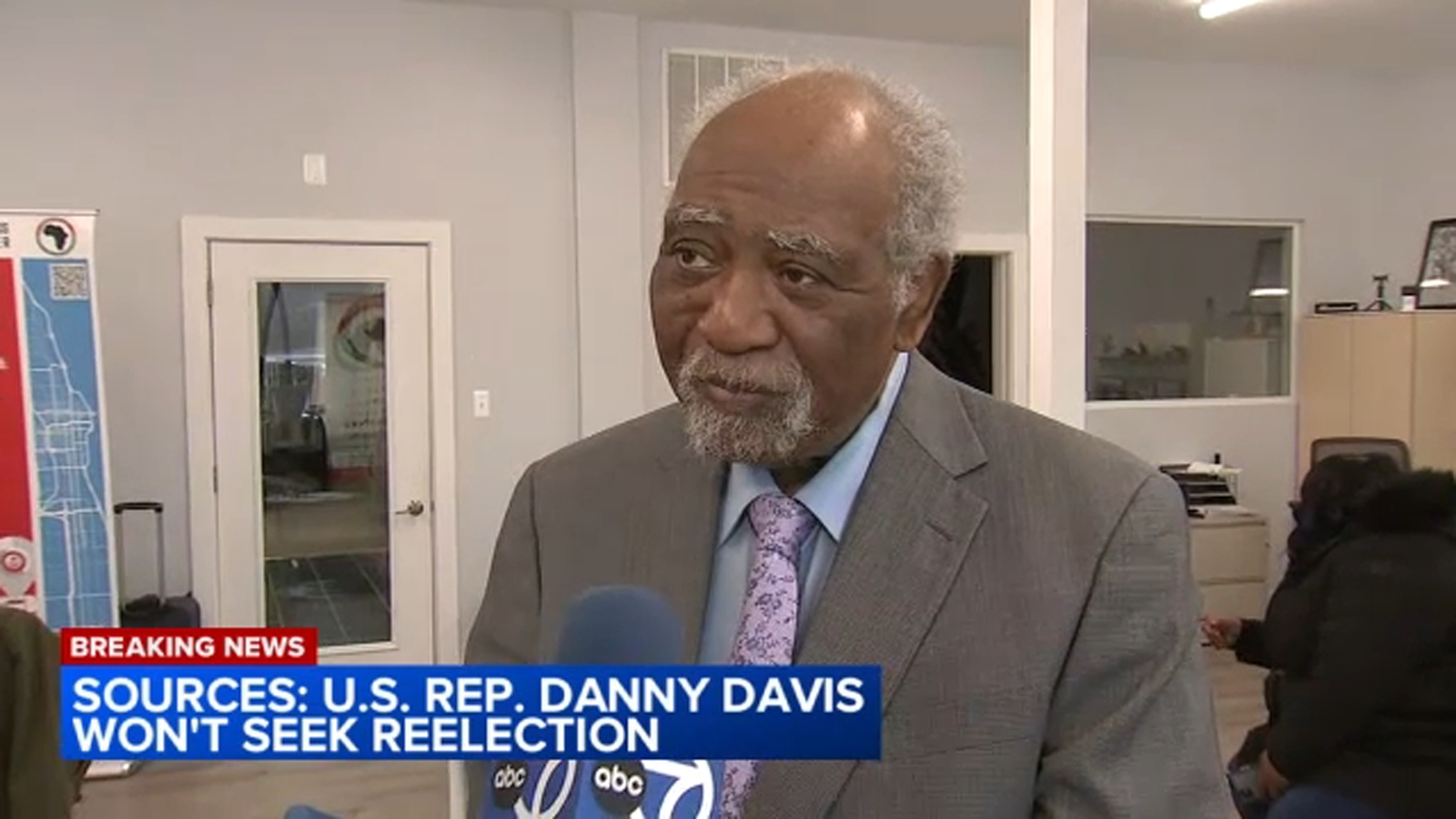 Longtime Democratic US Rep. Danny Davis of Illinois to announce he won ...