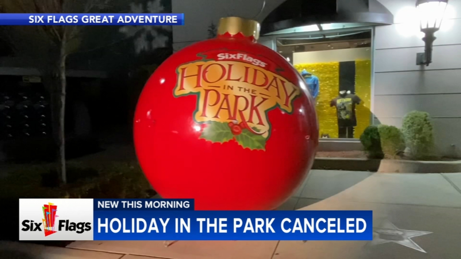 Six Flags Great Adventure cancels Holiday in the Park event - 6abc ...