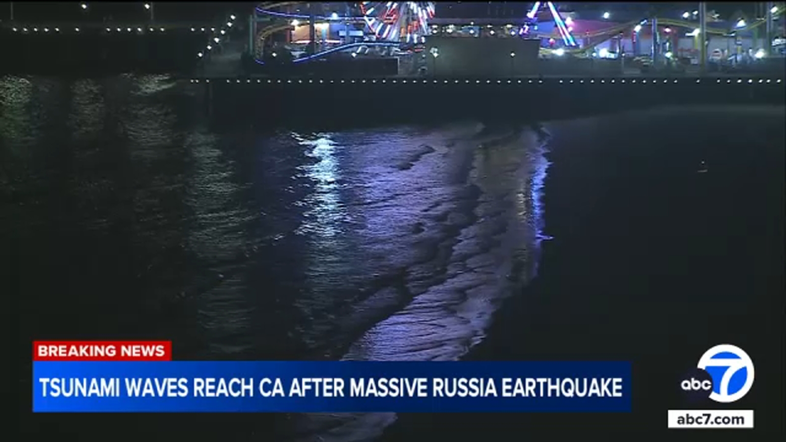 Tsunami waves reach California coast after Russia earthquake - ABC7 Los ... Tsunami waves reach California coast after Russia earthquake - ABC7 Los ...