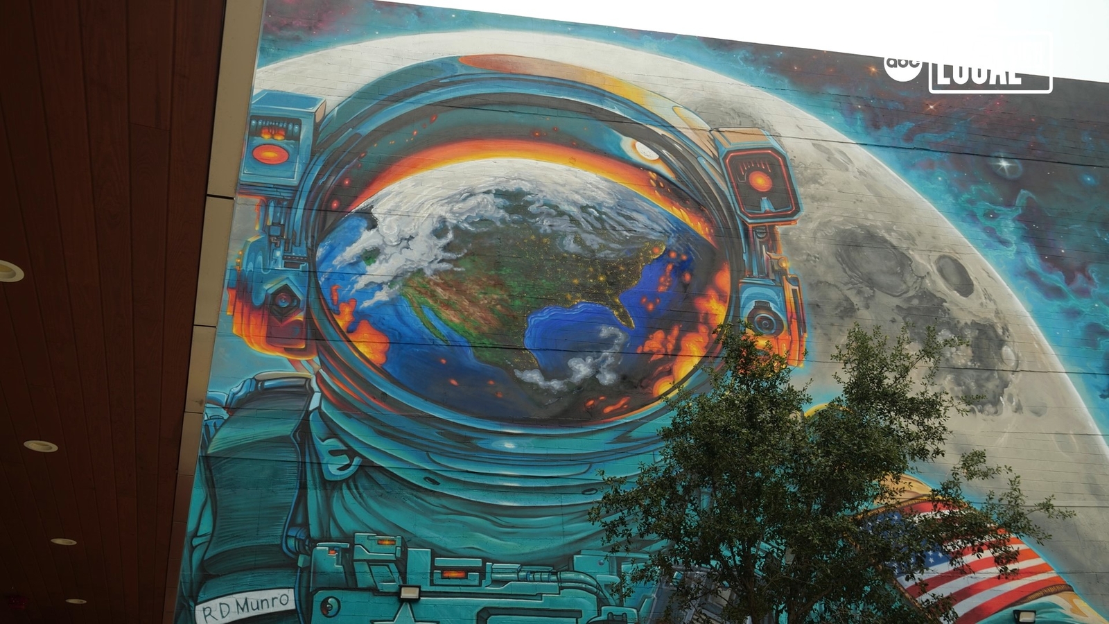 Towering mural reflects Earth and Big Dreams - 6abc Philadelphia