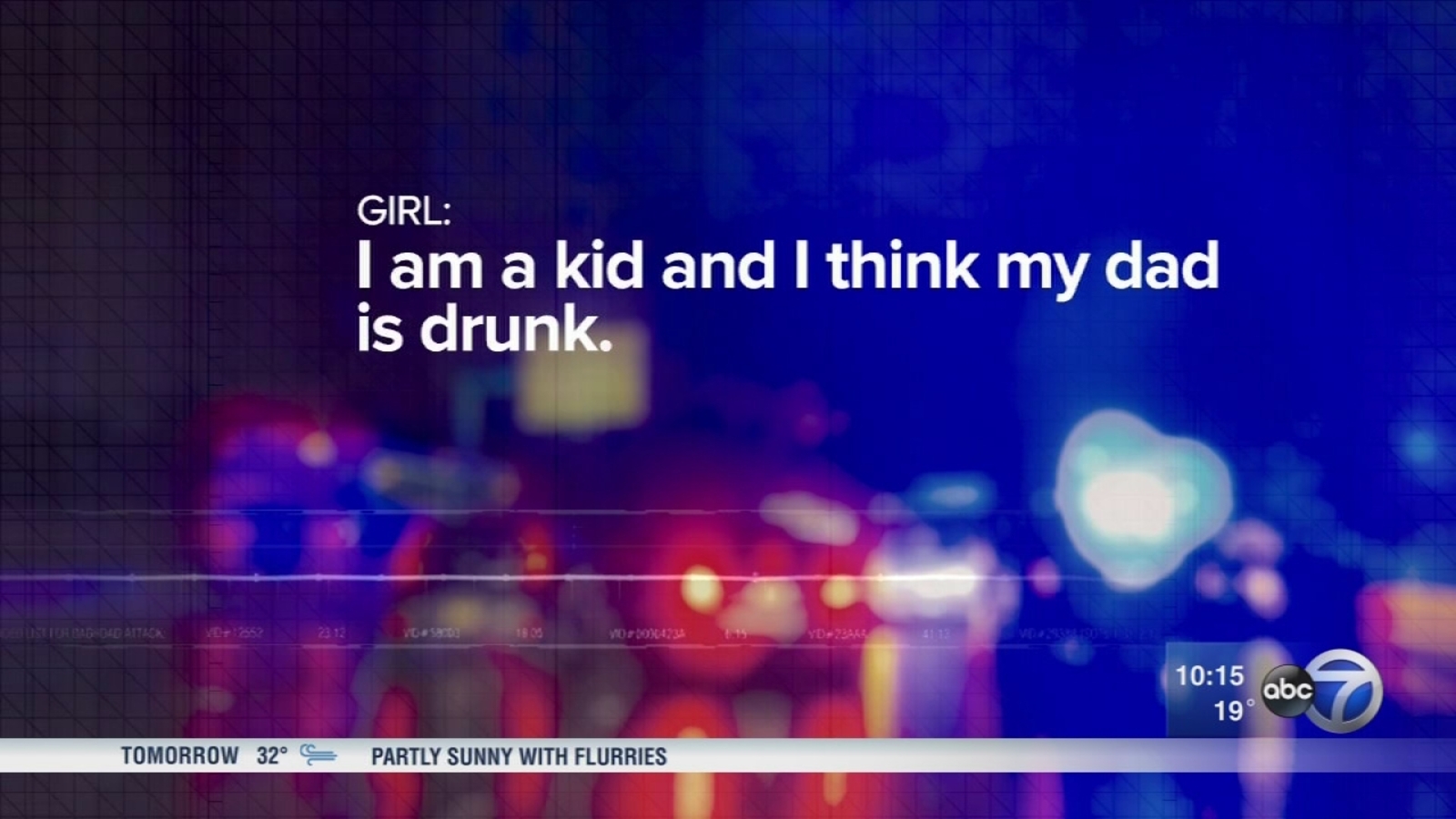 9-year-old girl calls 911, said her dad was driving drunk - ABC7 Chicago