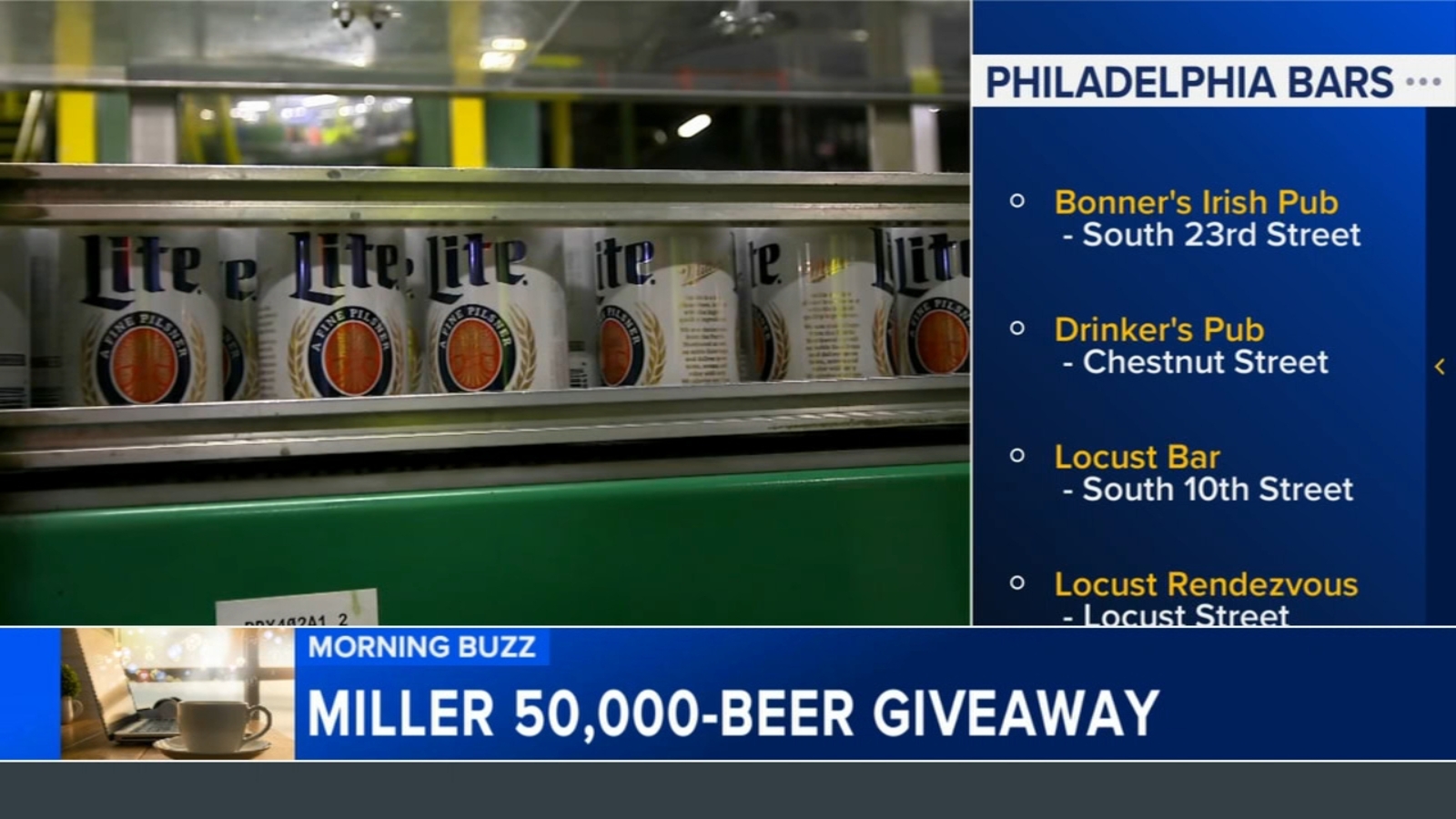 Miller Lite giving away 50K free beers, including at some Philadelphia ...