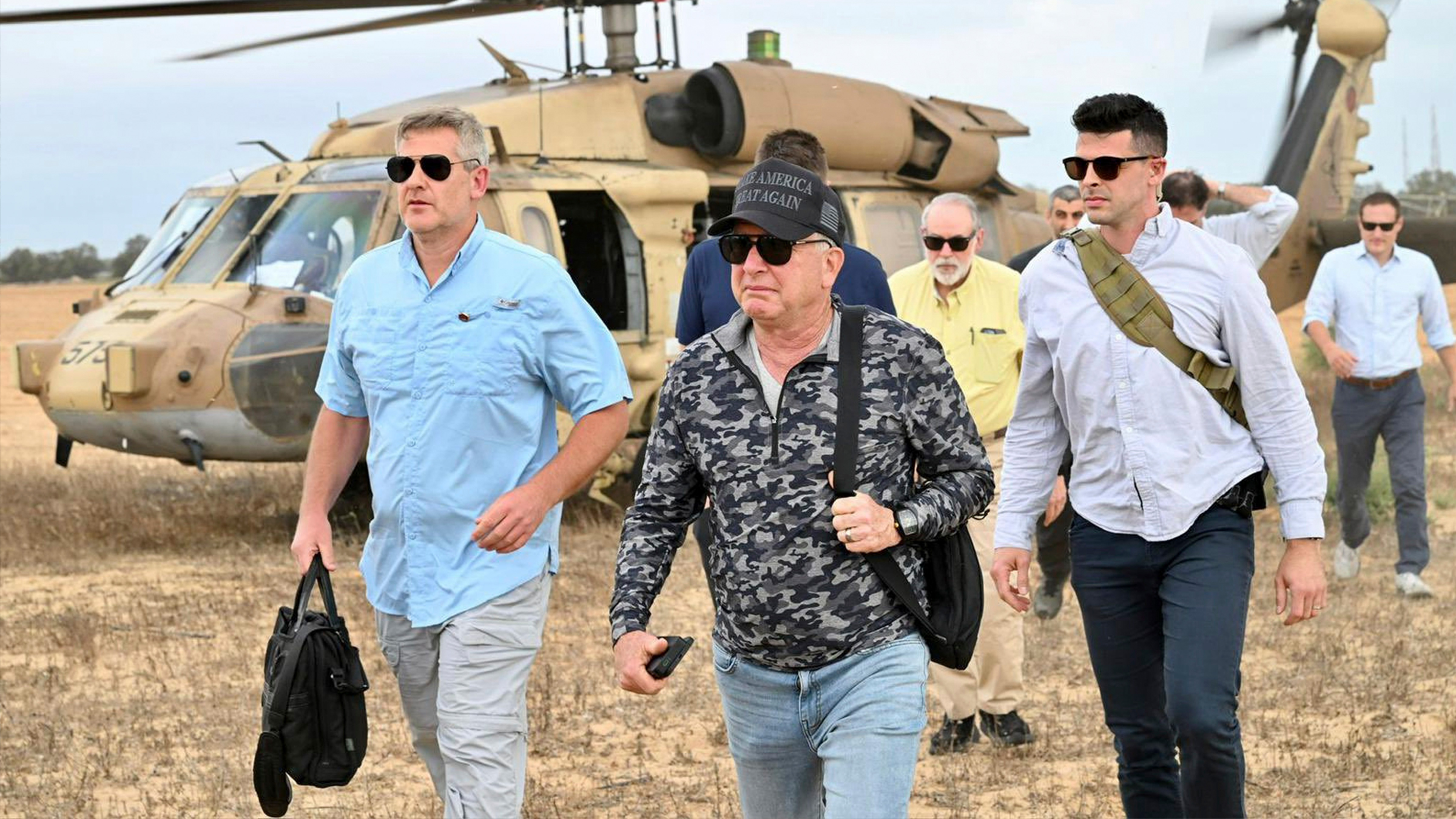 US envoy visits aid site in Gaza run by Israeli-backed group that has been heavily criticized ...