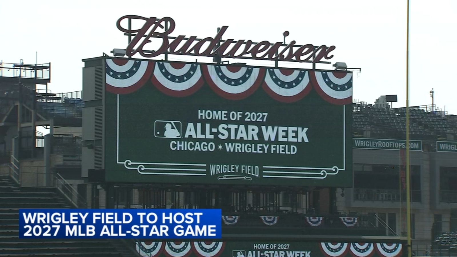 Baseball news: Chicago Cubs to host 2027 MLB All-Star Game at Wrigley Field - ABC7 Chicago