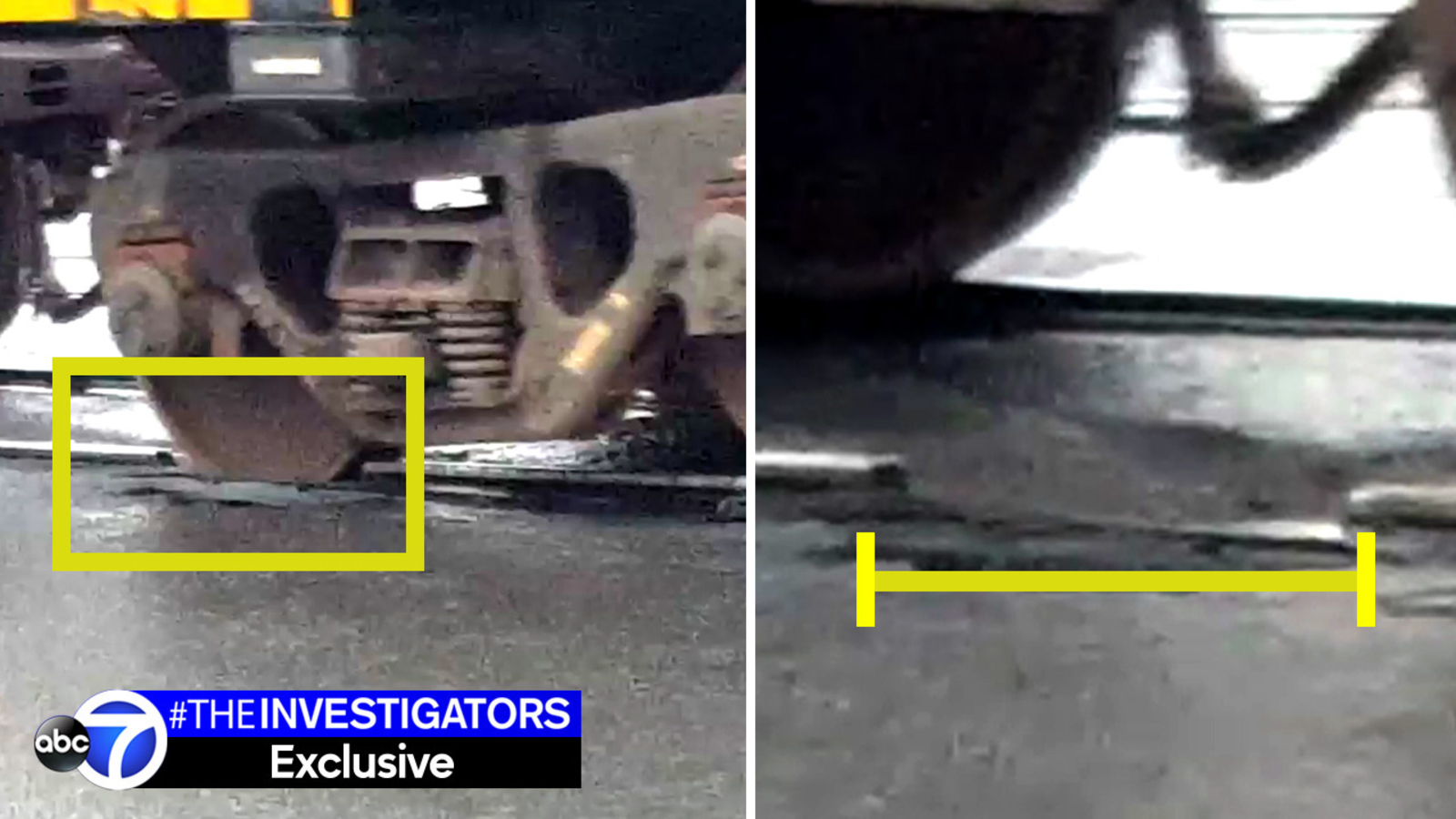 Exclusive: 26-inch gap in train track near NYC poses derailment risk ...