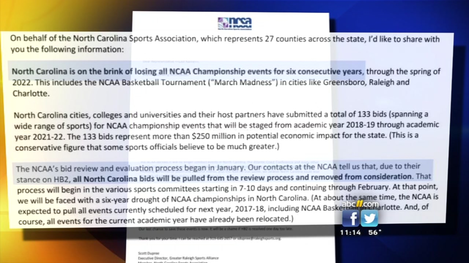 North Carolina on brink of losing 6 years of NCAA championship events ...