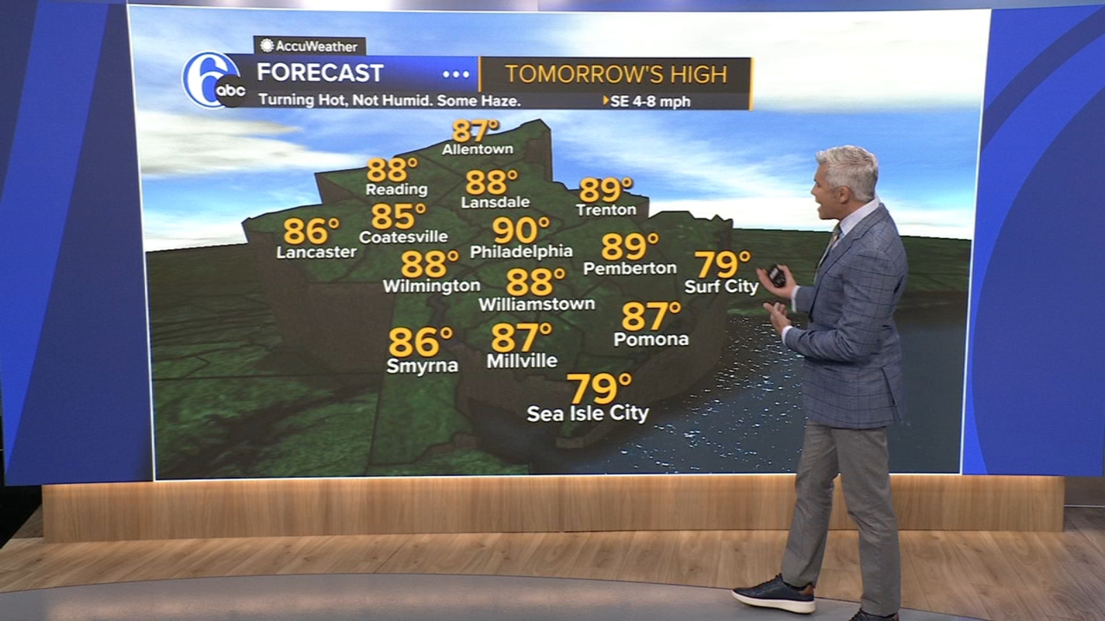 AccuWeather forecast for Philadelphia, Pennsylvania, New Jersey and ...