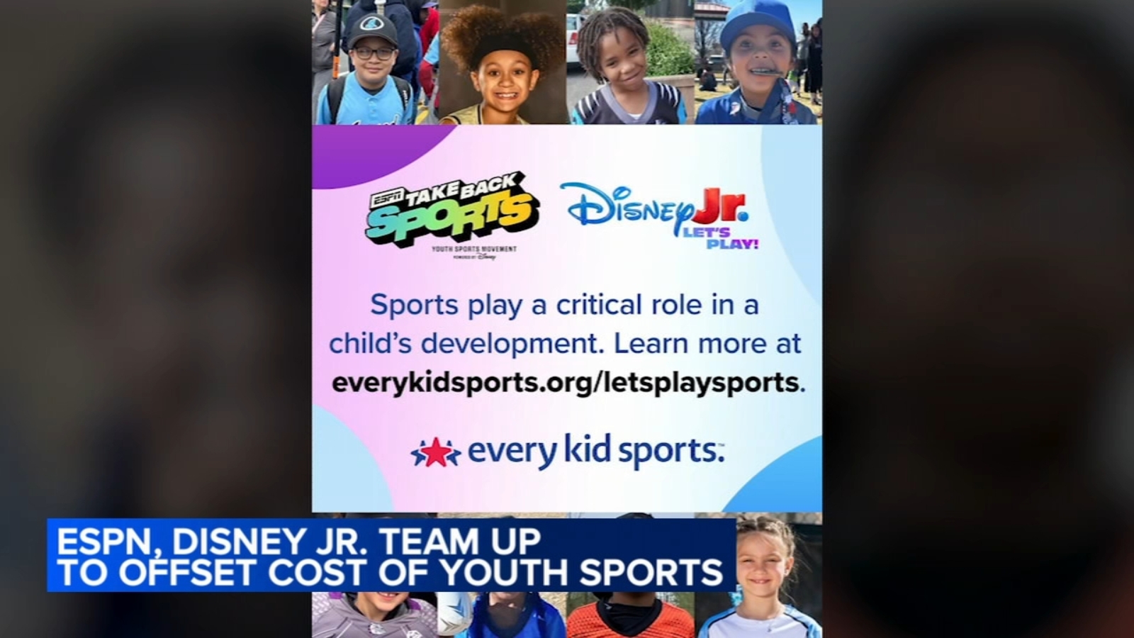 Disney Junior Let's Play campaign, ESPN, Every Kid Sports trying to get ...