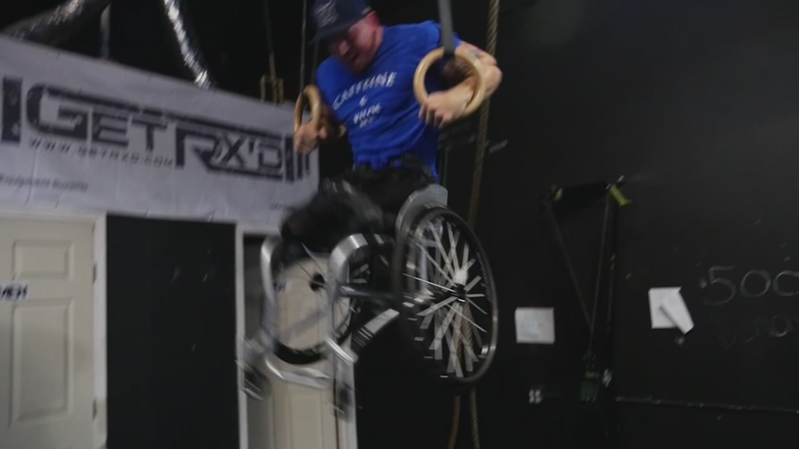 CrossFit adaptive athlete gives back in a big way - ABC13 Houston