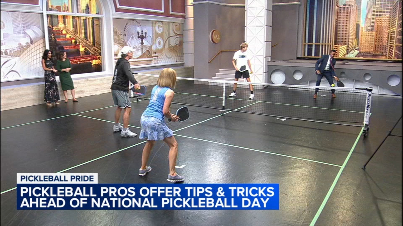 Pickleball pros rally in Chicago ahead of National Pickleball Day ...