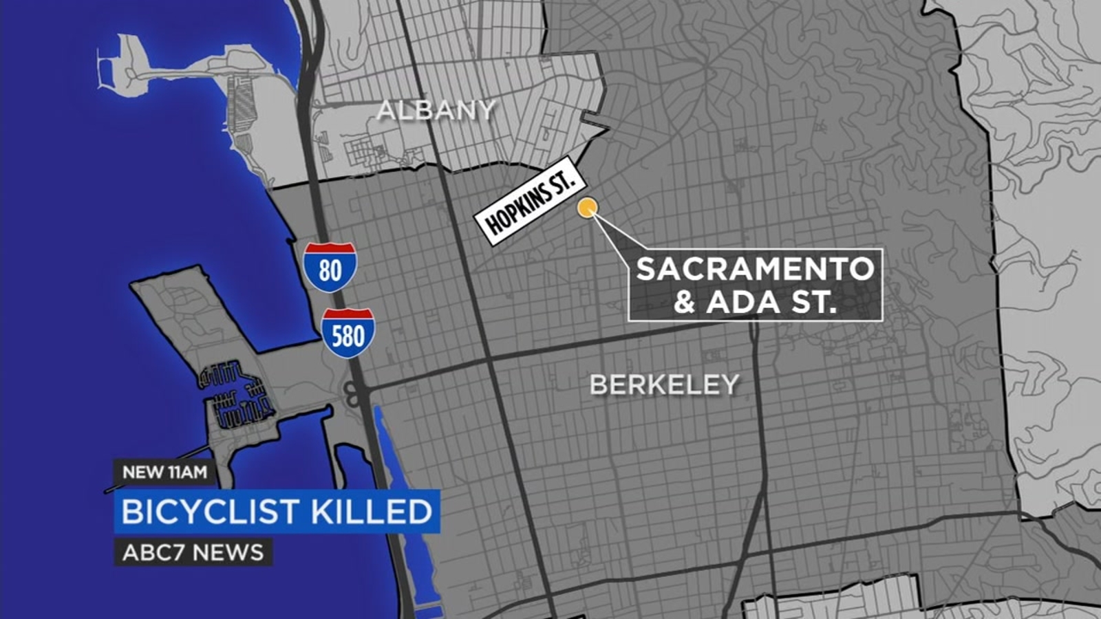 Bicyclist killed in collision with vehicle near North Berkeley BART ...
