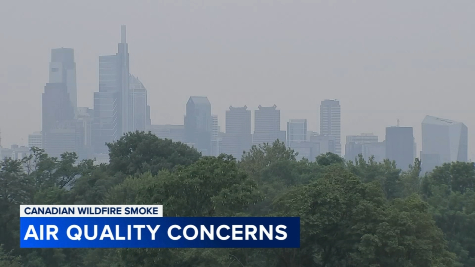 Philadelphia air quality: Smoke particles from Canadian wildfires ...
