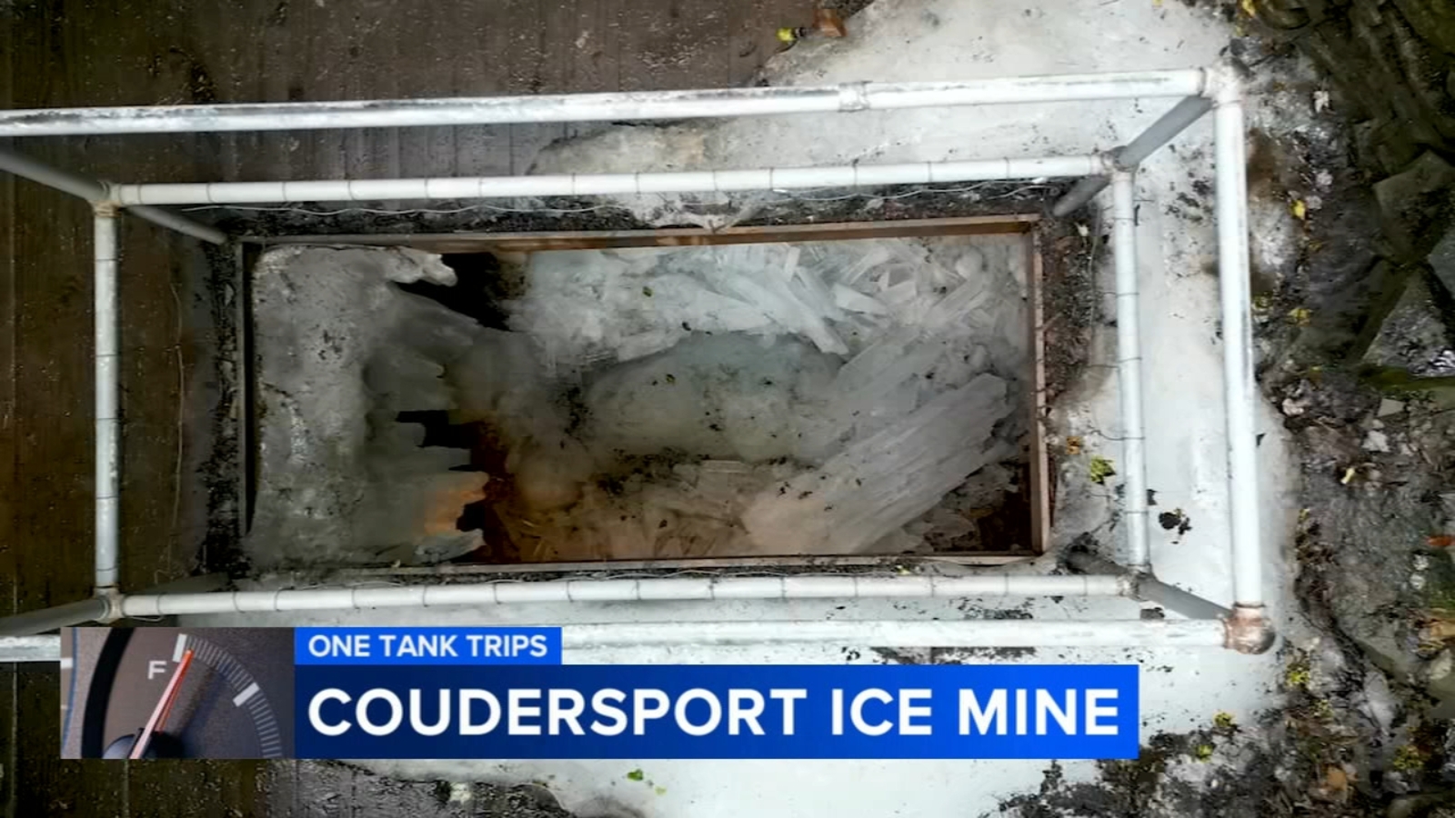 Explore Coudersport Ice Mine, a unique phenomenon that you have to see ...