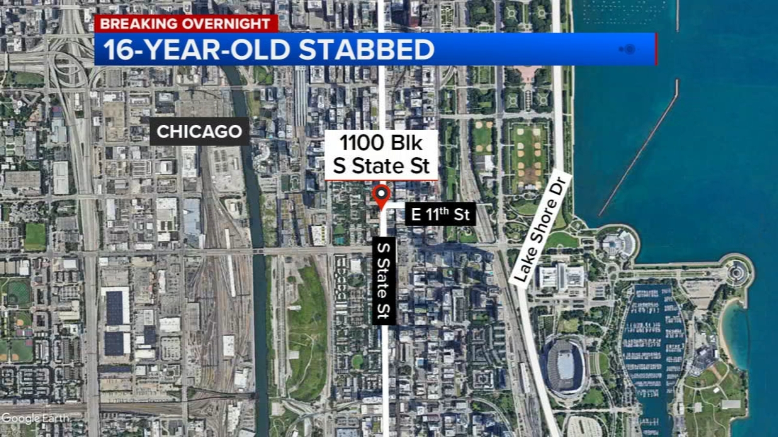 Chicago crime: Girl, 16, seriously injured in South Loop stabbing ...