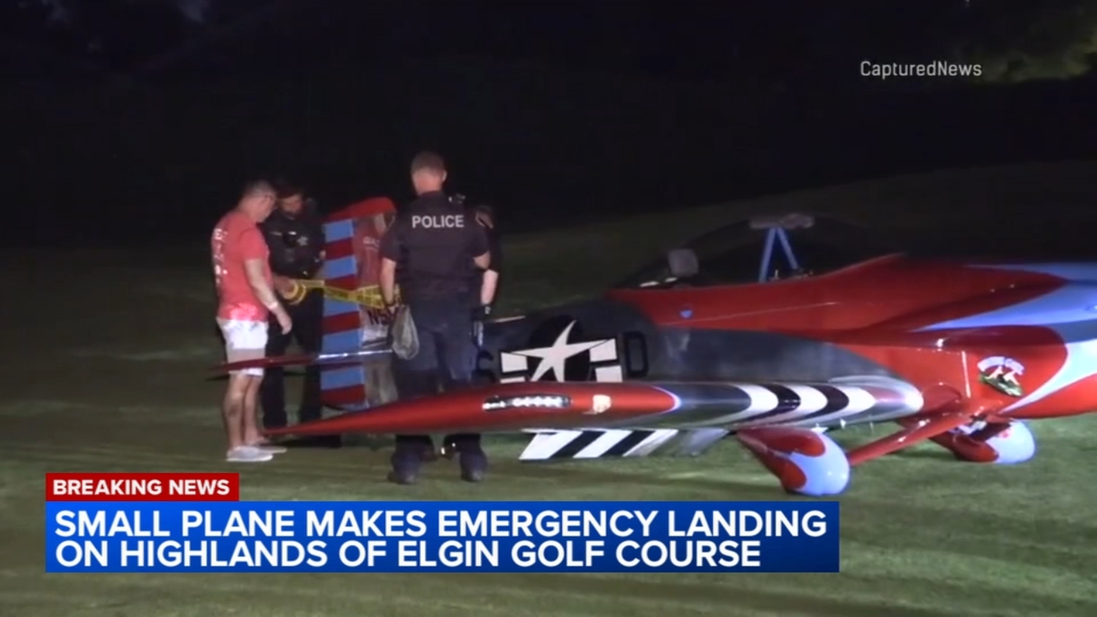 Small plane makes emergency landing at Highlands Golf Course in Elgin ...