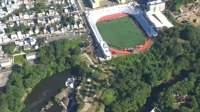 Paterson water main break near Hinchcliffe Stadium in NJ disrupts ...
