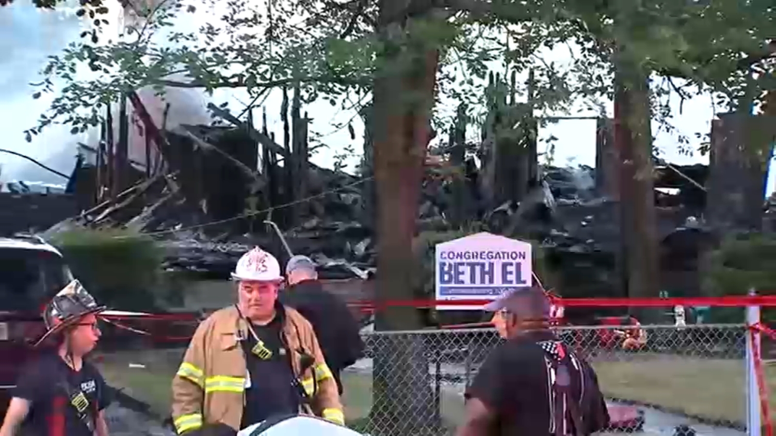 Fire destroys synagogue in Rutherford, NJ; rabbi and family escape ...