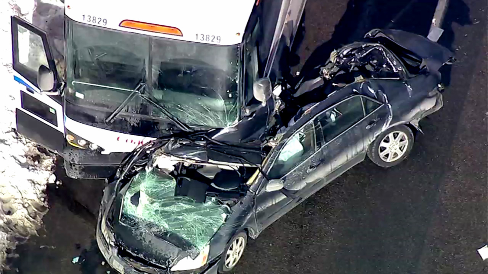 1 dead in head-on crash involving bus, car on Route 17 in Tuxedo, NY ...