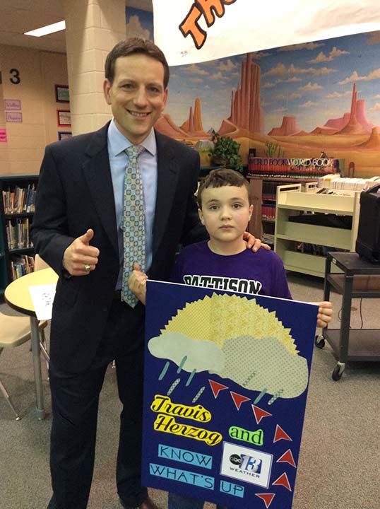 Travis Herzog visits with Pattison Elementary Colts in Katy ISD - ABC13 ...