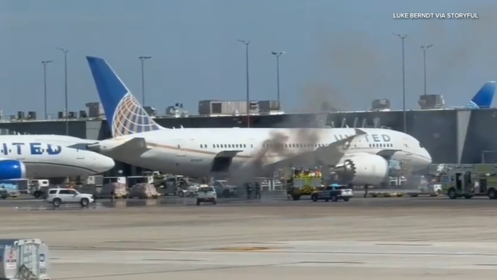 Vehicle fire prompts emergency response at Dulles International Airport ...