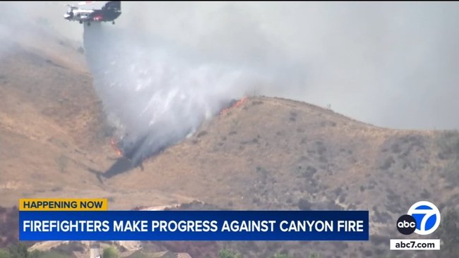 Canyon Fire: Brush fire that grew more than 5,000 acres near Lake Piru ...