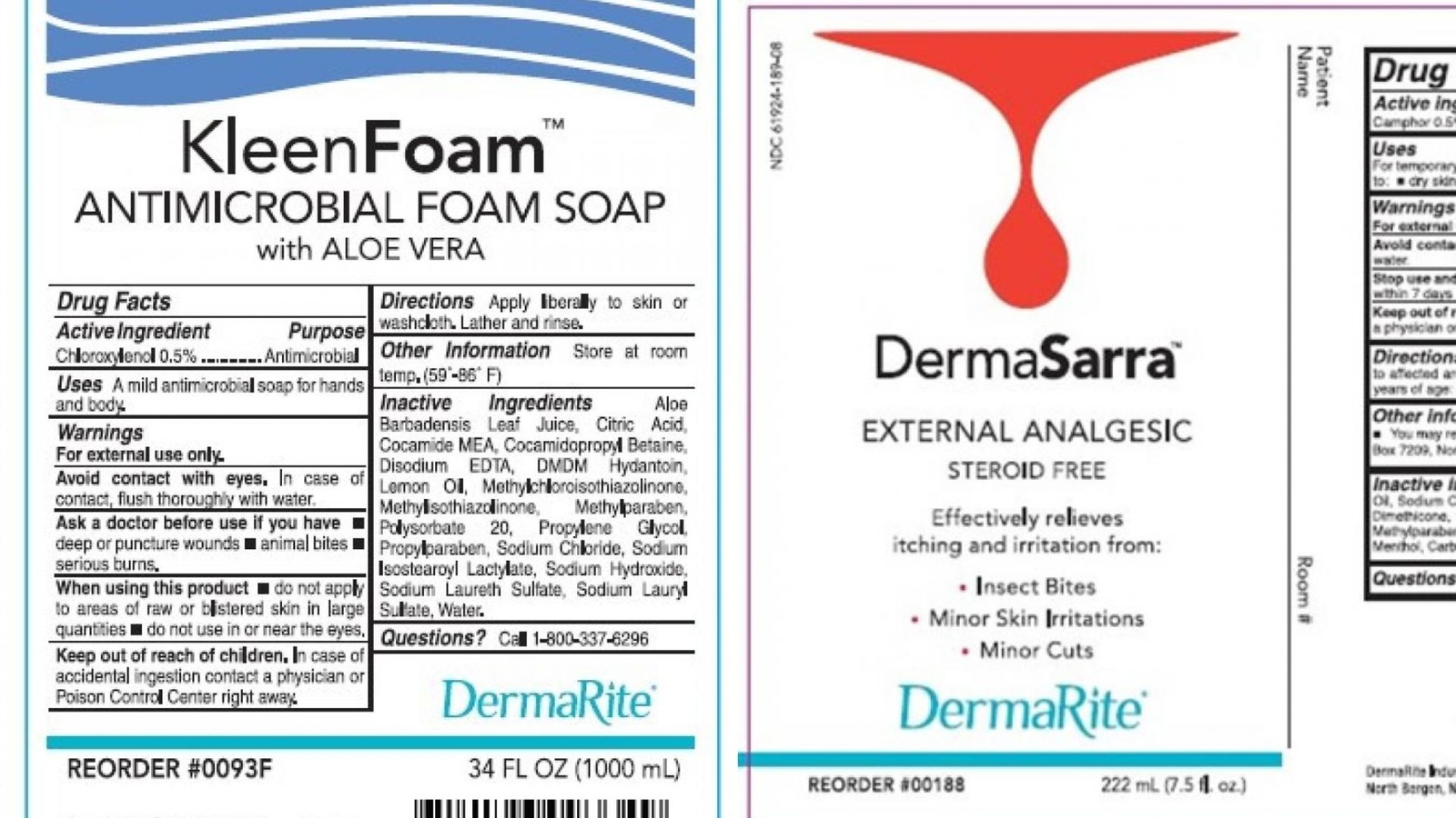 DermaRite hand soap recall: NJ company recalls certain soaps, lotions ...