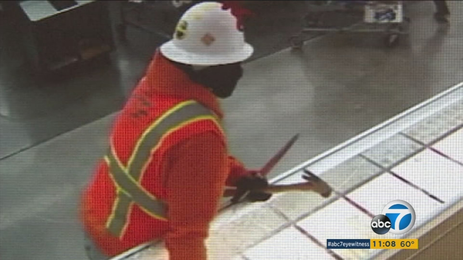 Suspect sought in wild South El Monte smash-and-grab - ABC7 Los Angeles