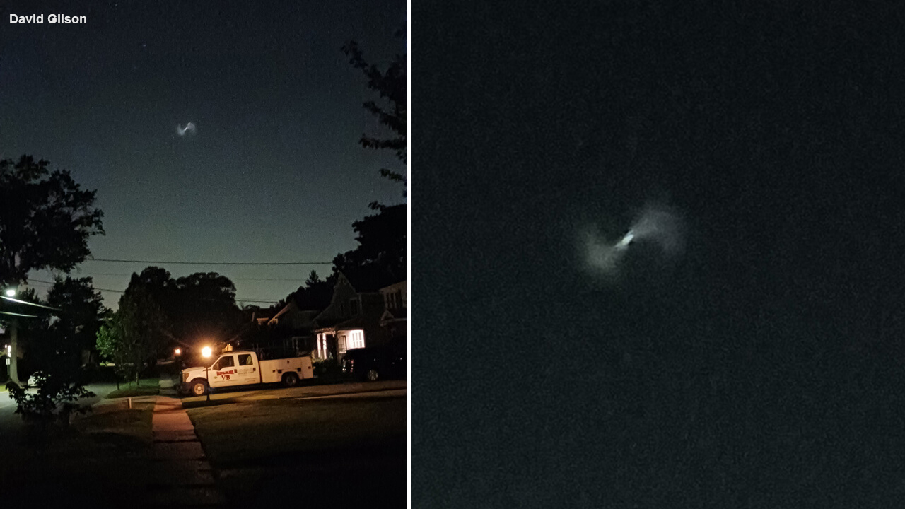 ULA Vulcan rocket spotted by sky watchers across the Philadelphia ...