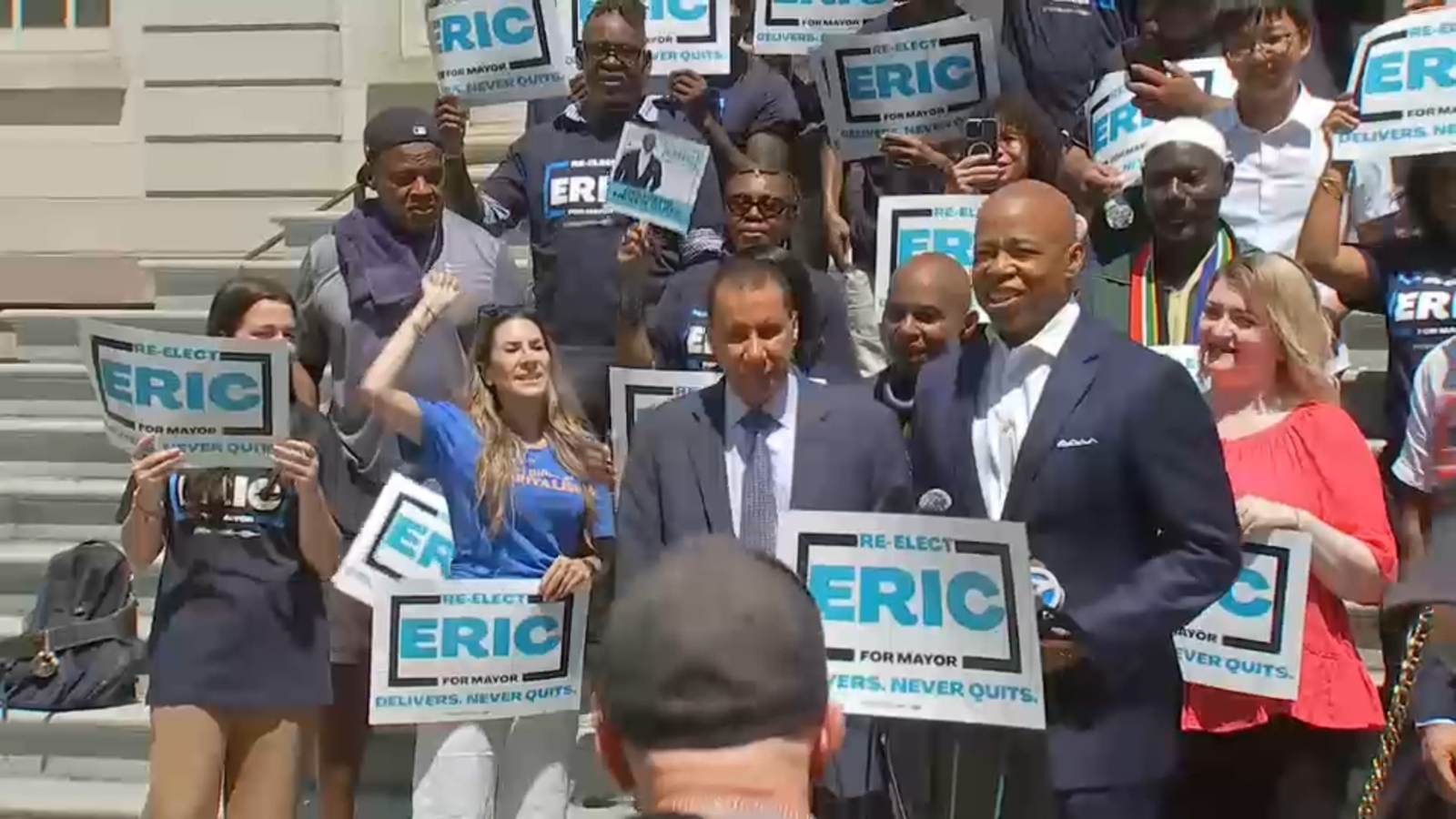 NYC mayor's race: Former Governor David Paterson endorses Eric Adams ...