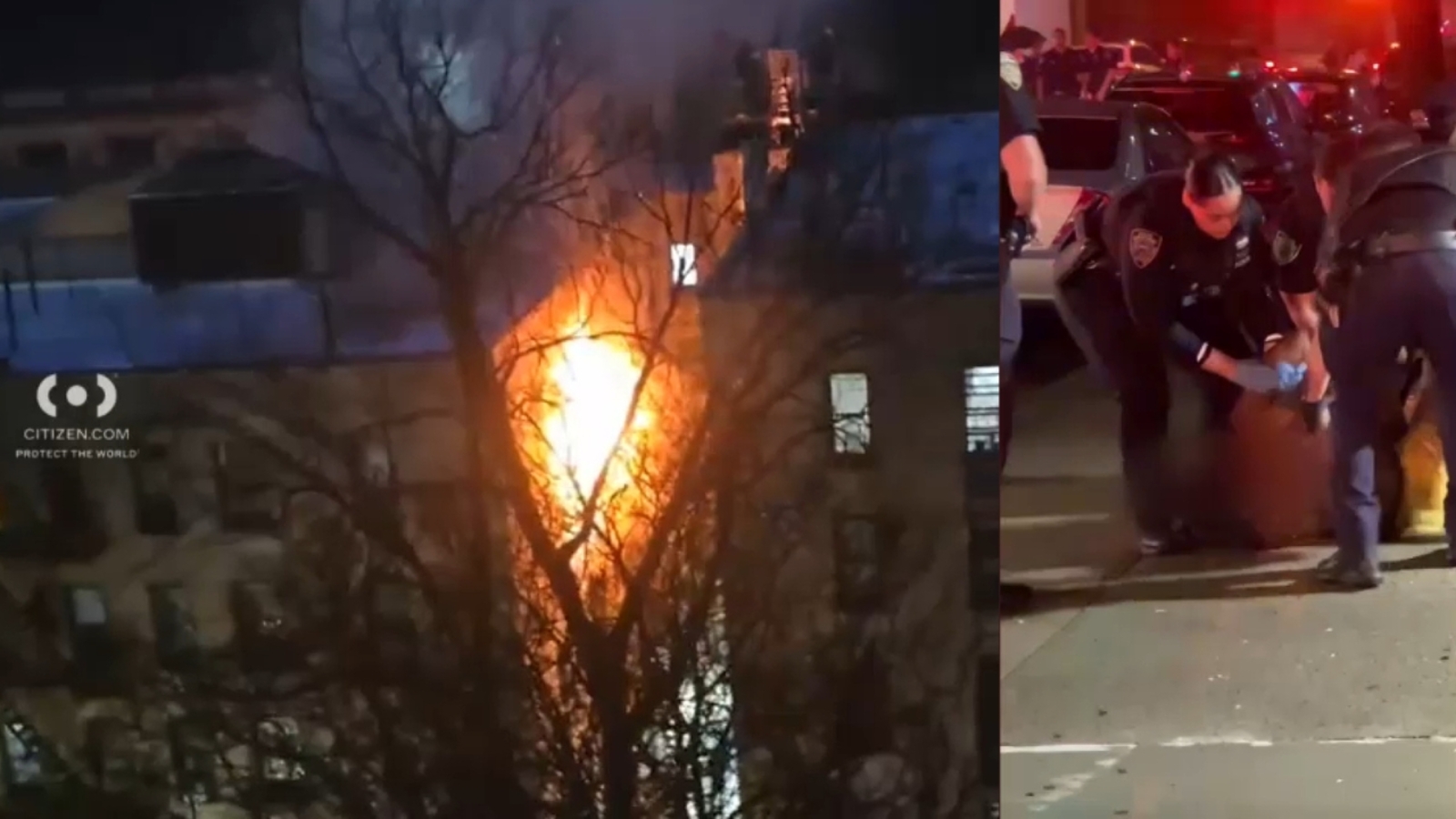 Suspect charged after allegedly jumping from burning Wakefield, Bronx ...