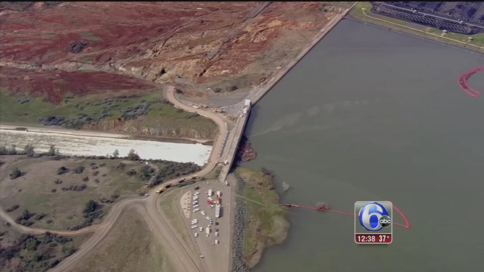 Crews rush to repair dam central to Northern California life - 6abc ...