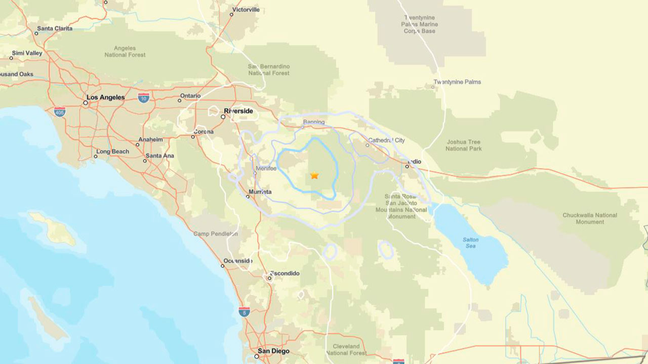 3.6 magnitude earthquake rattles Riverside County's Mountain Center ...