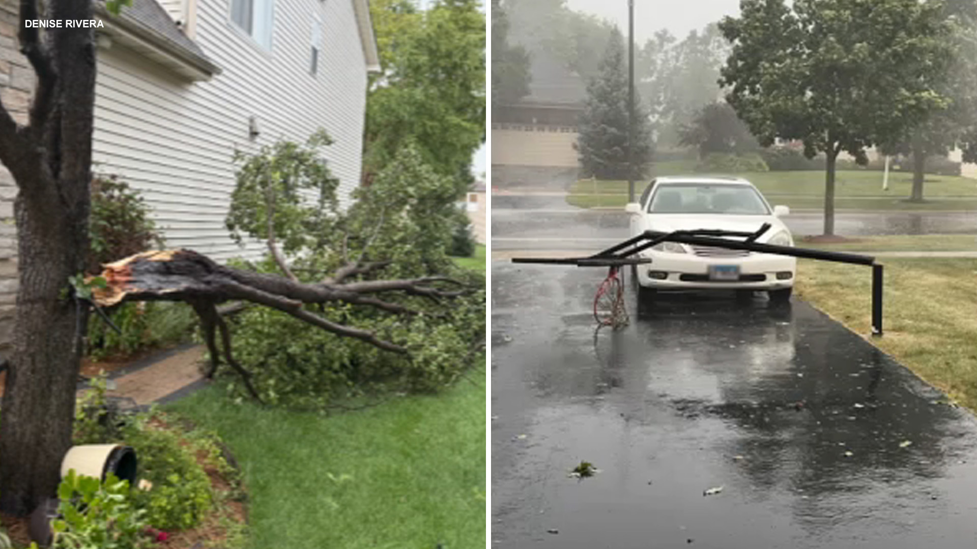 Chicago weather Saturday: Severe storms rip roof off Mt. Prospect ...