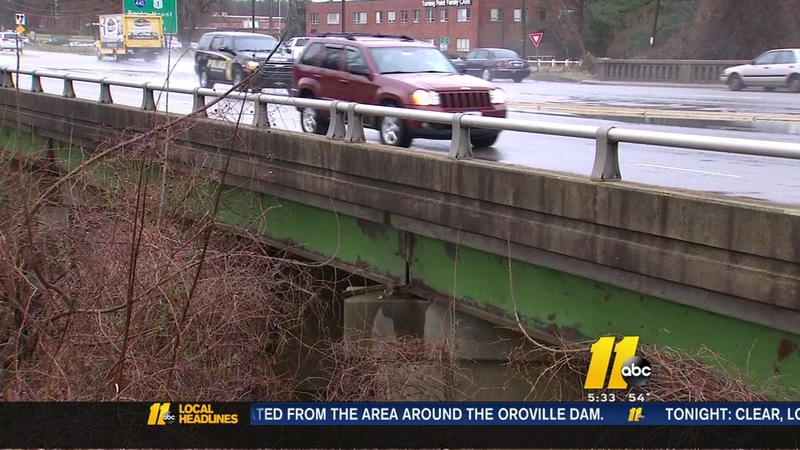 Thousands of North Carolina bridges 'structurally deficient' - ABC11 ...