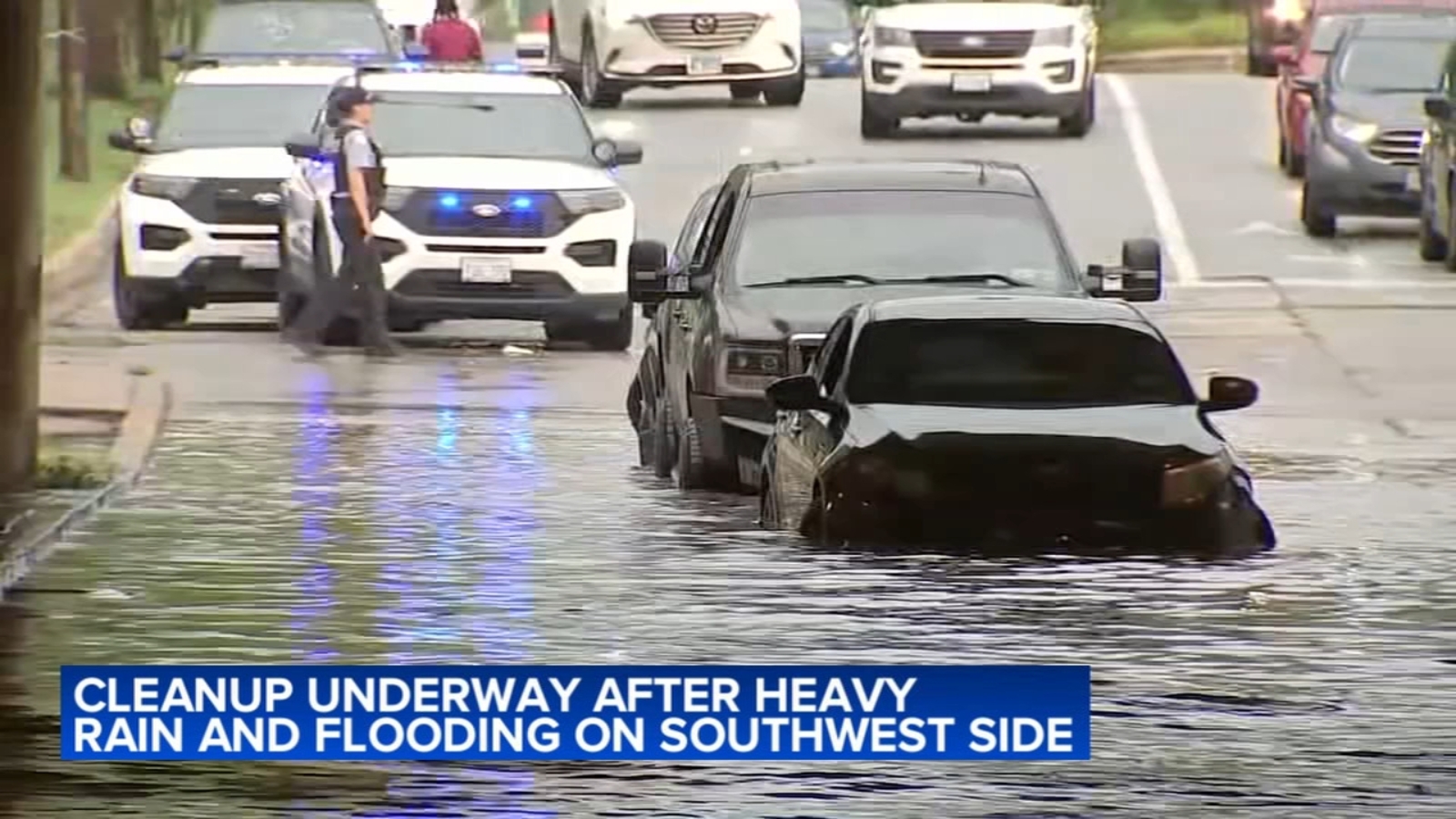 Chicago weather Sunday: Damaging storms flood expressways, viaducts ...