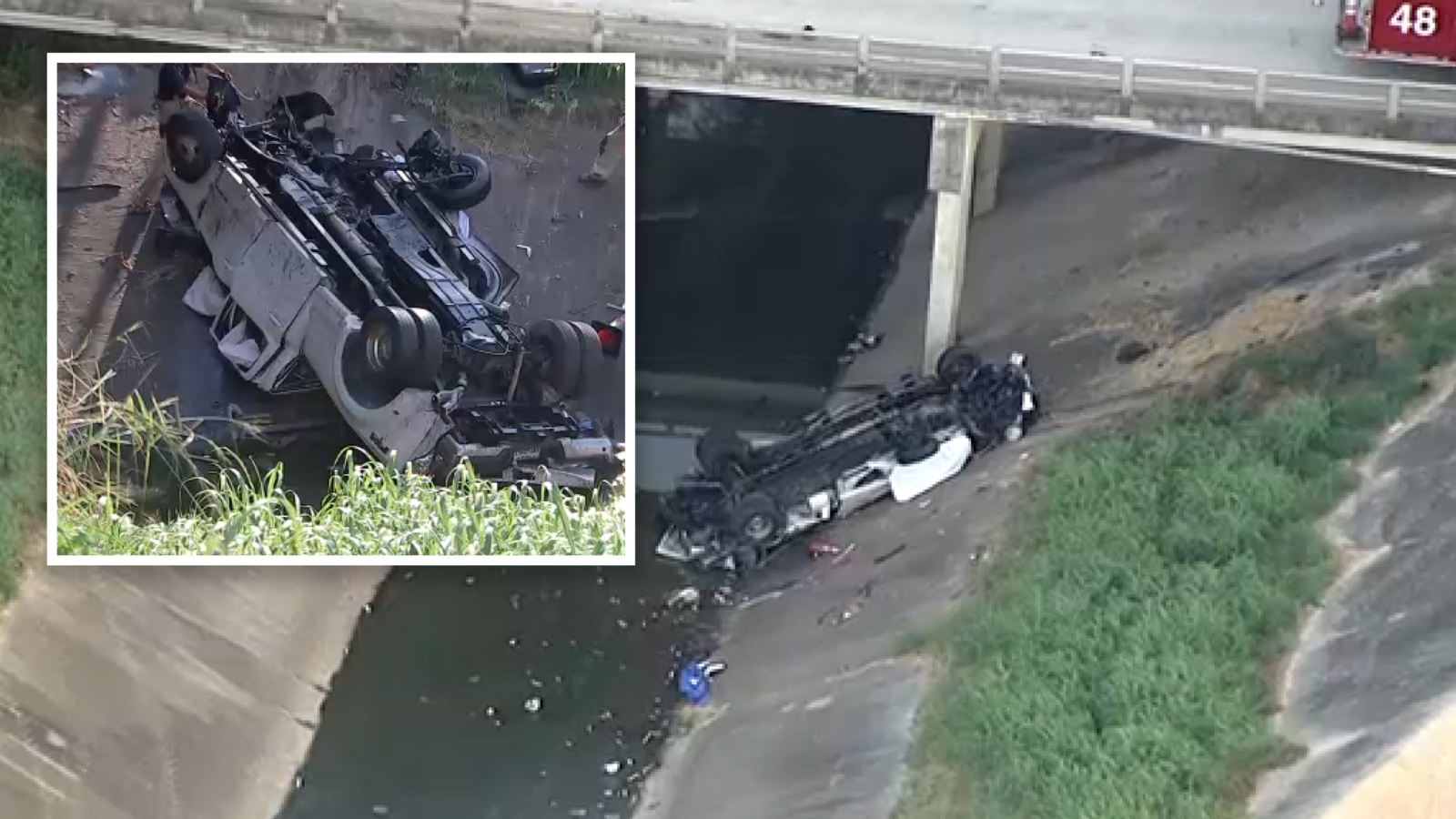 Officials investigating deadly crash involving truck that went off road ...