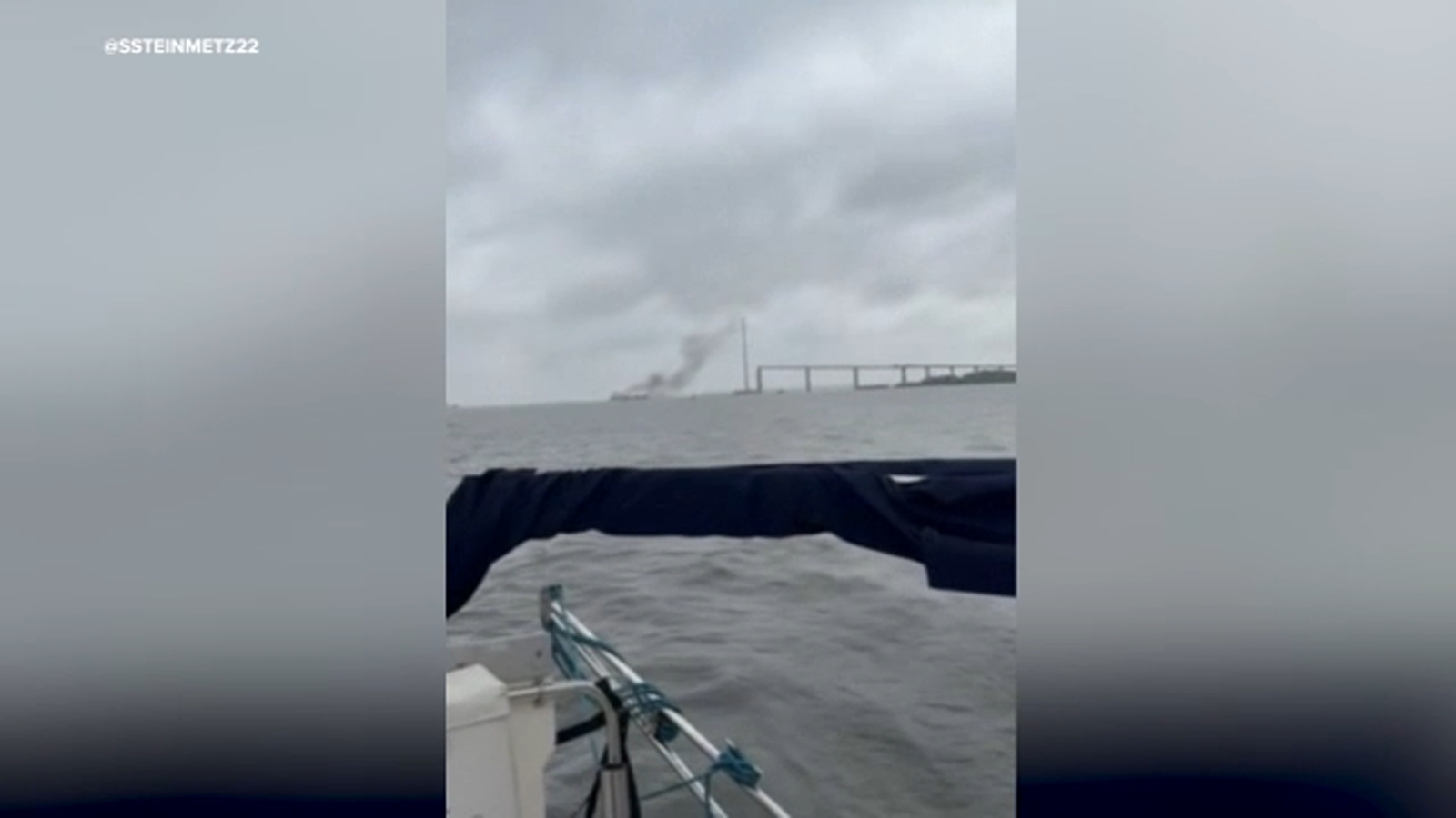 Explosion on cargo ship closes Baltimore shipping channel near Francis ...