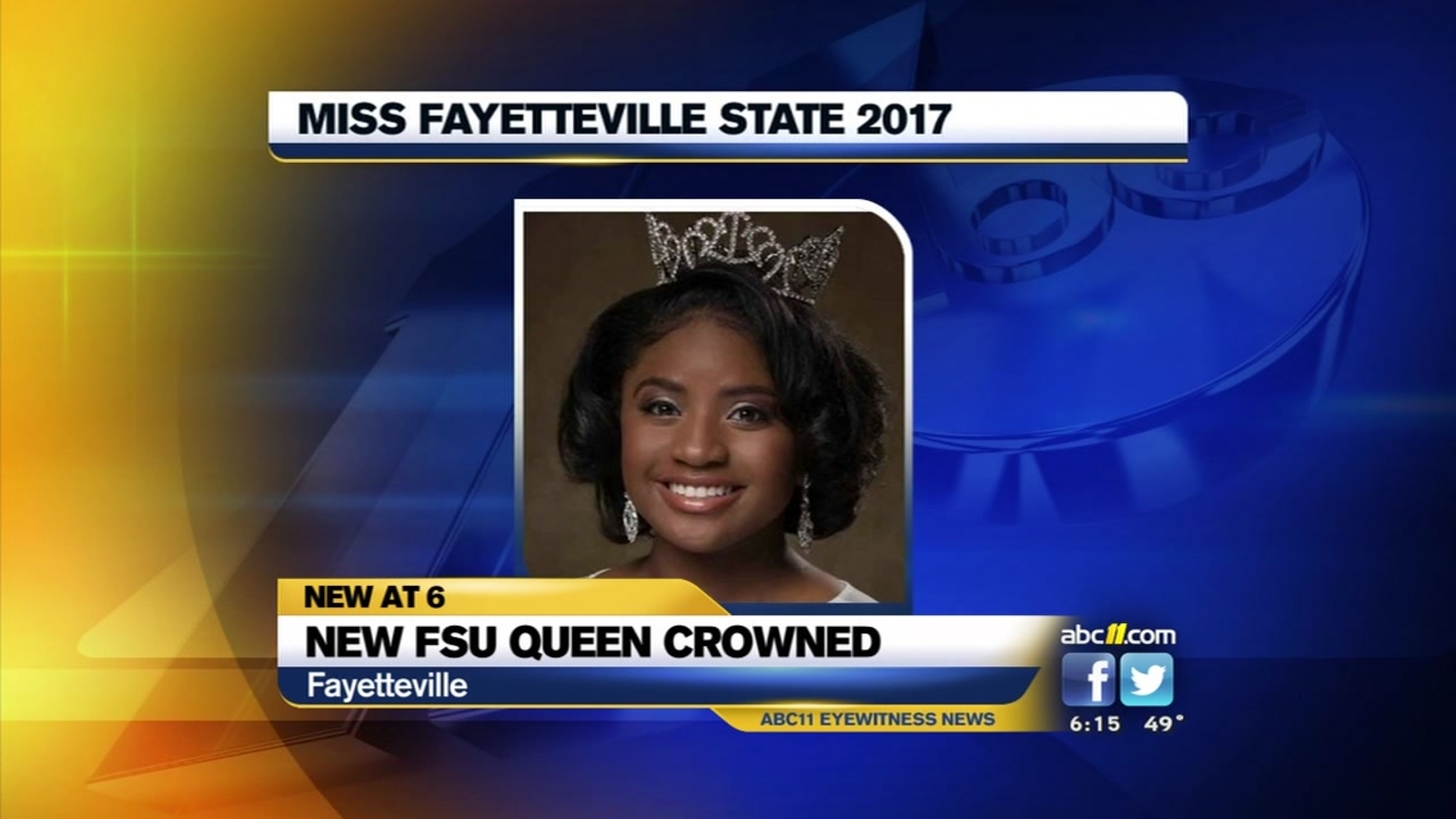 Fayetteville State names new Miss FSU in private affair - ABC11 Raleigh ...